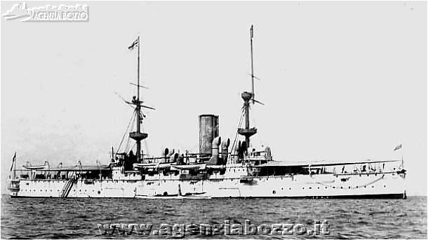 Navi Da Guerra Hms Centurion 1892 Incrociatore Protetto Di 2ª